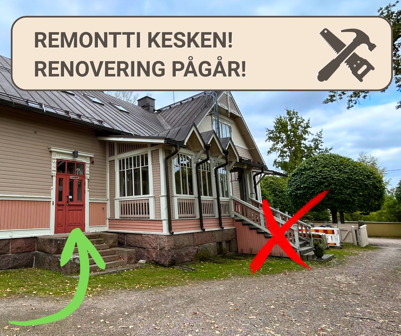 Mi-talon portaat uusitaan! - Lovmi