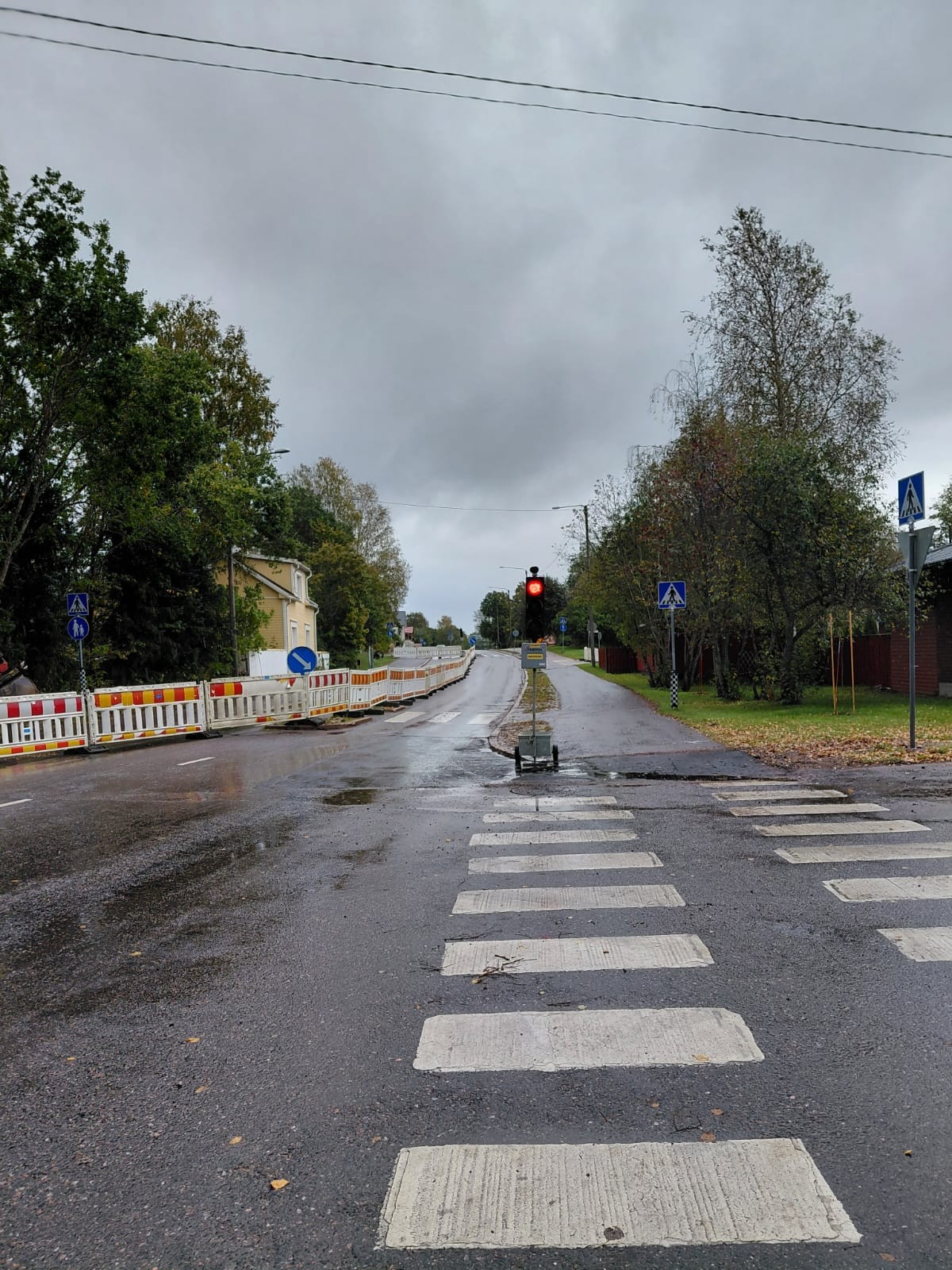 Muutoksia liikennejärjestelyissä Porvoonkadulla - Loviisan Vesiliikelaitos