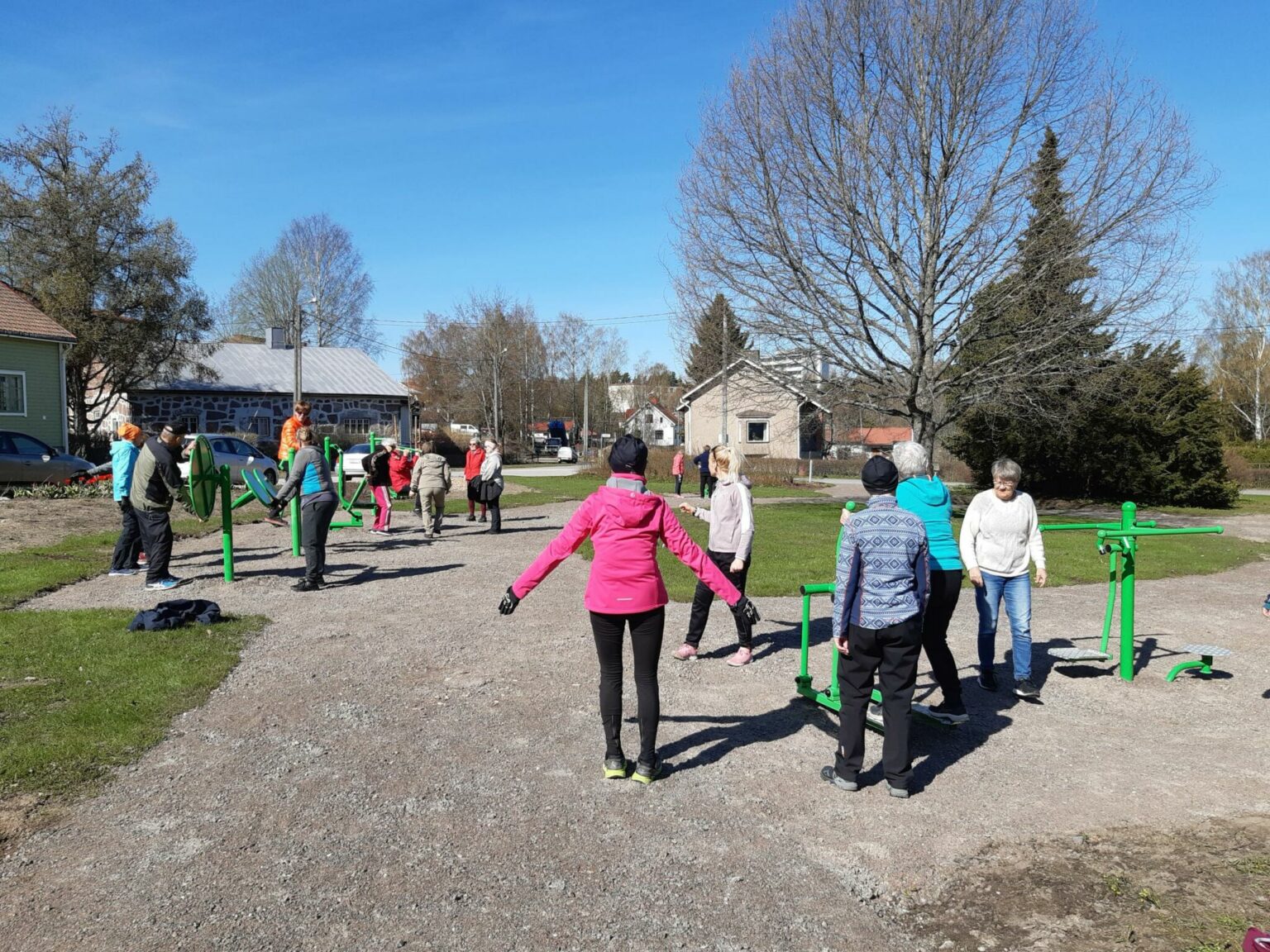 Seniorerna uppmuntras att motionera under Drömmarnas motionsdag 10.5.2024 - Lovisa stad